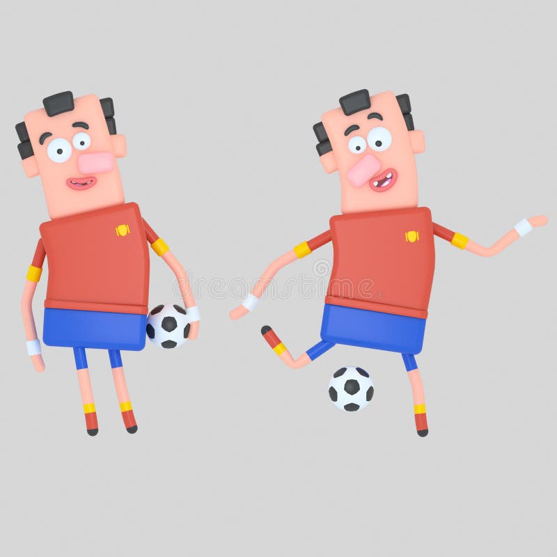 Copa Del Rey Spain, King Cup Spain, 3D Model Rendering Stock ...