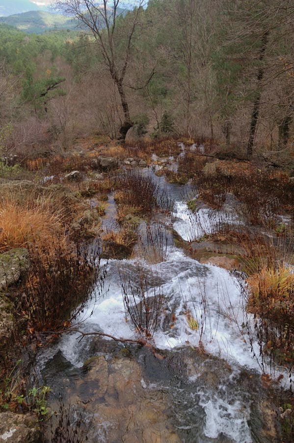 Spain: Source of the Mundo River Stock Image - Image of waterside ...