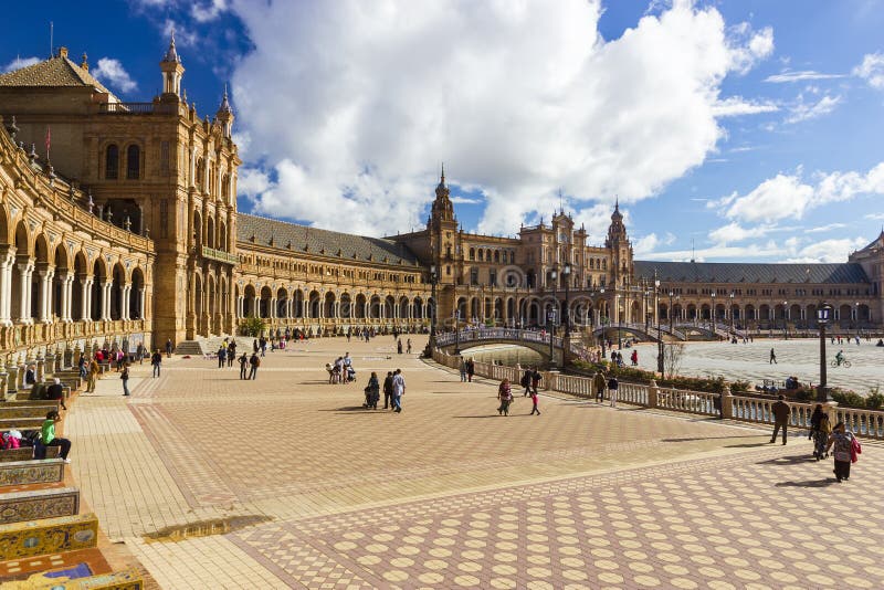 Spain Square editorial stock photo. Image of outdoor - 27951473