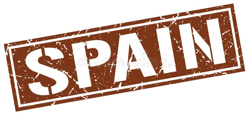 Spain stamp stock vector. Illustration of rubber, vector - 120956440