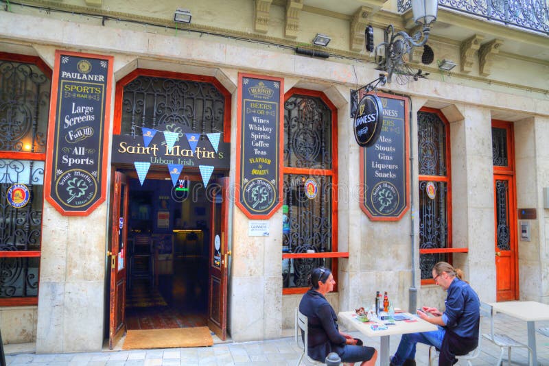 Typical Spanish Cafe in Valencia Editorial Photography - Image of ...