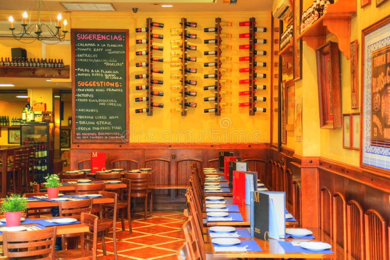 Typical Spanish Cafe in Valencia Editorial Photography - Image of ...