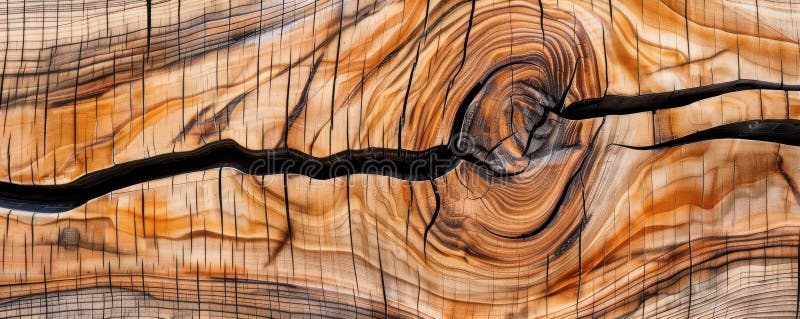Spalted Maple Wood Texture Featuring Dark Lines and Unique Patterns ...