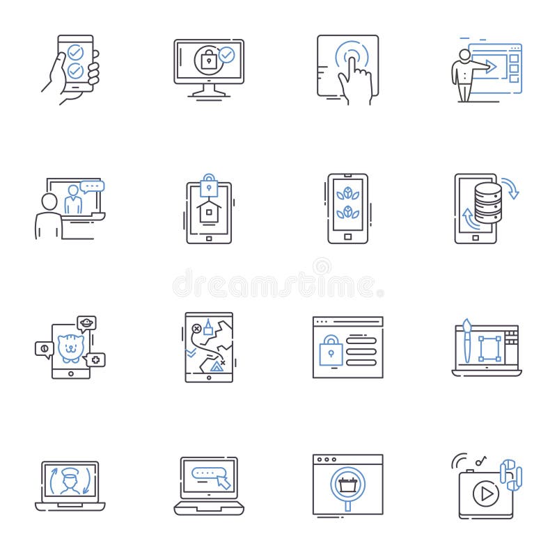 Spam Filtering Line Icons Collection. Spam, Filtering, Malware, Scams ... Spam Filtering Line Icons Collection. Spam, Filtering, Malware, Scams ...