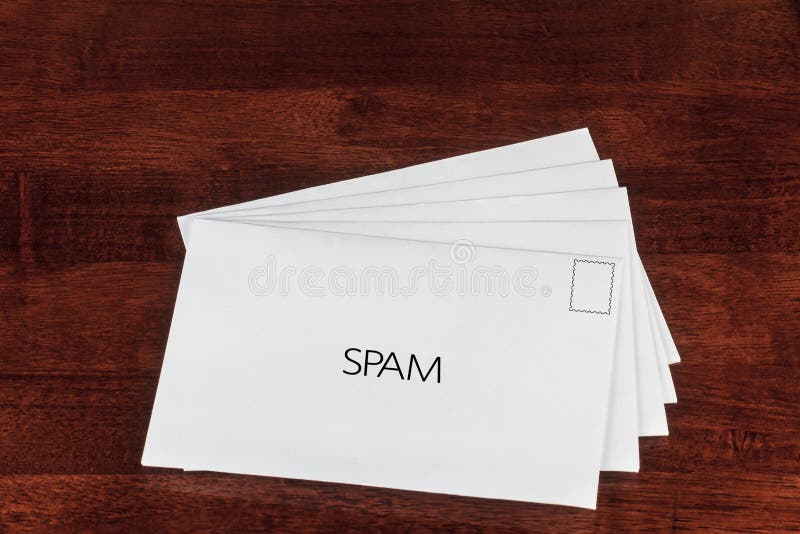 Spam e-mail folder stock photo. Image of folder, email - 9014148