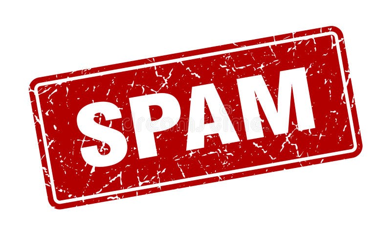 Spam Sign. Spam Grunge Stamp Stock Vector - Illustration of vintage ...