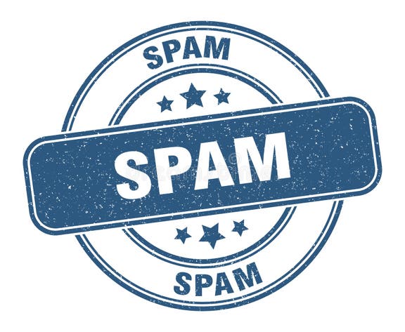 Spam Stamp. Spam Round Grunge Sign Stock Vector - Illustration of label ...