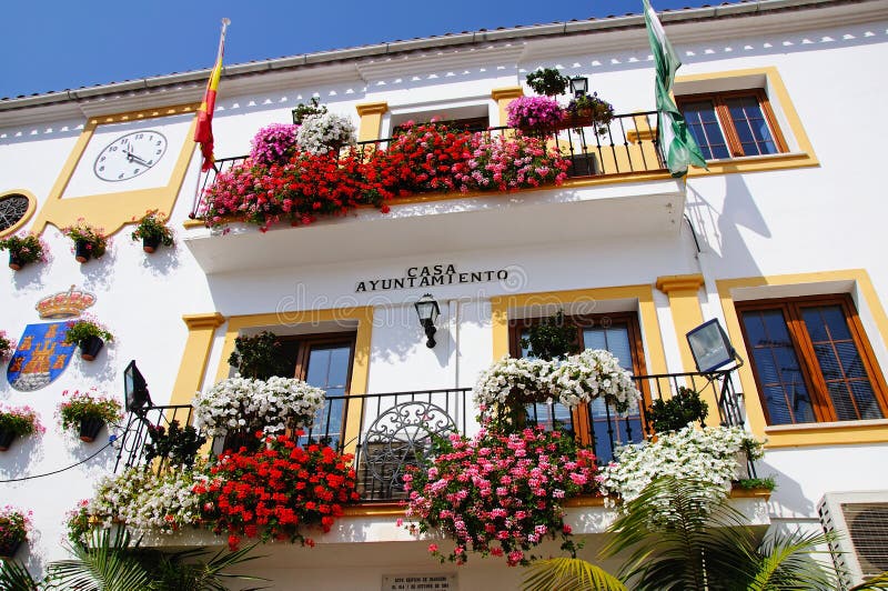 The Town Hall, Benahavis, Spain. Editorial Image - Image of daytime ...