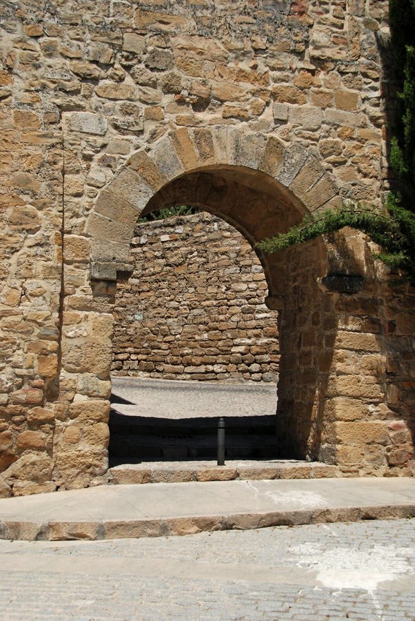 View of the Puerta De Estepa, Antequera, Spain. Editorial Photo - Image ...