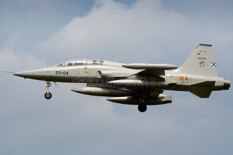 Spanish Air Force F-5 Fighter Editorial Photography - Image of speed ...