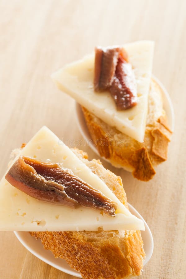 Spanish appetizer stock image. Image of tapas, dish, sardine - 29812853