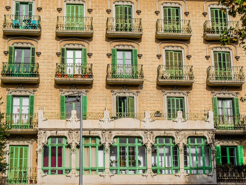 Spanish Architecture & Buildings Stock Photo - Image of barcelona ...