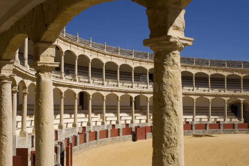 Spanish Arena stock image. Image of landmark, bullring - 2912047