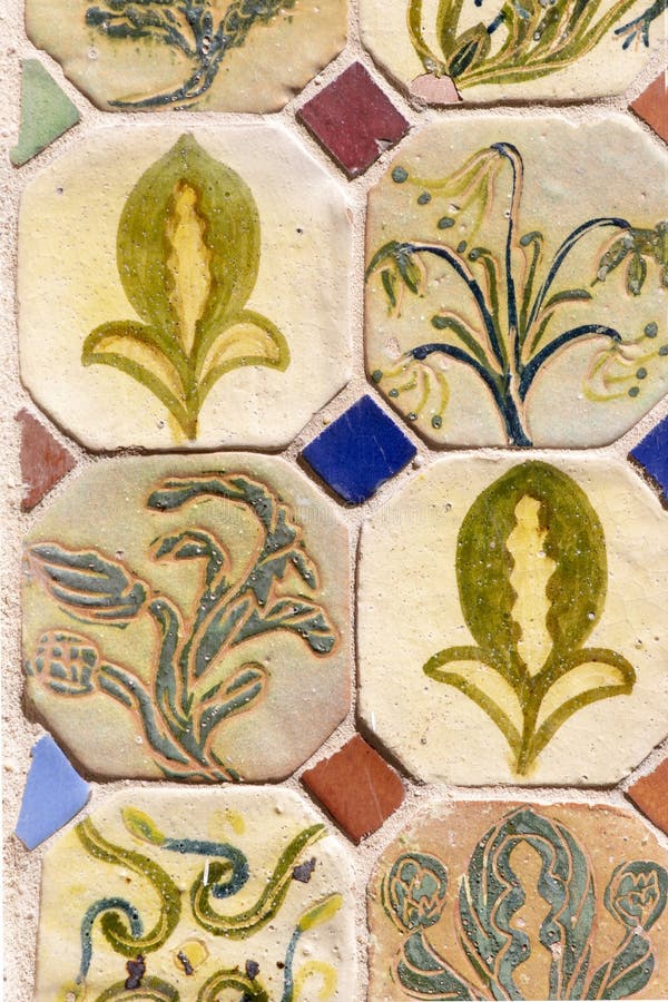 Spanish azulejo tiles stock photo. Image of pottery - 152180764