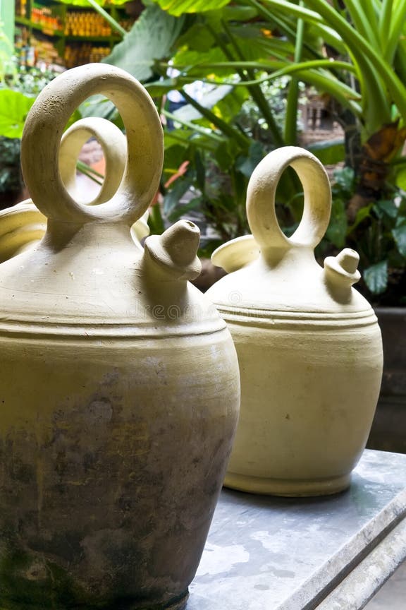 Spanish botijos stock photo. Image of freshness, botijo - 3817964