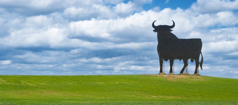 Spanish bull sign stock photo. Image of europe, agriculture - 63825134