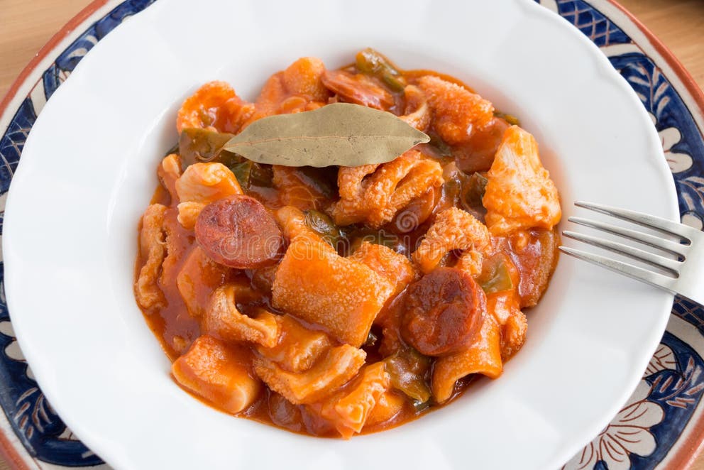 Spanish callos stock photo. Image of laurel, food, onion - 37785784