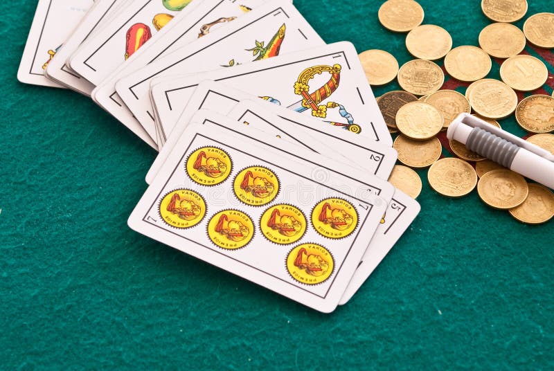 Spanish cards stock image. Image of deck, cards, spain - 23801697