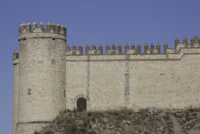 Spanish Castle stock photo. Image of middle, spain, fortifications ...