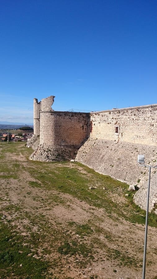 Spanish castle garrison stock photo. Image of chinchon - 71510594