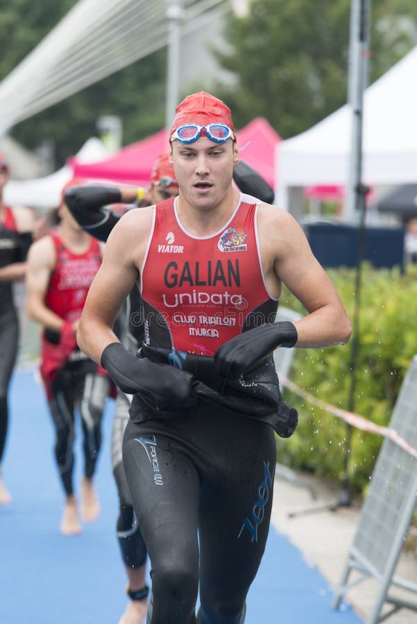 Spanish Championship of Triathlon by Clubs Editorial Photo - Image of ...