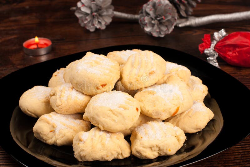 Spanish Christmas cookies stock photo. Image of food - 26902000