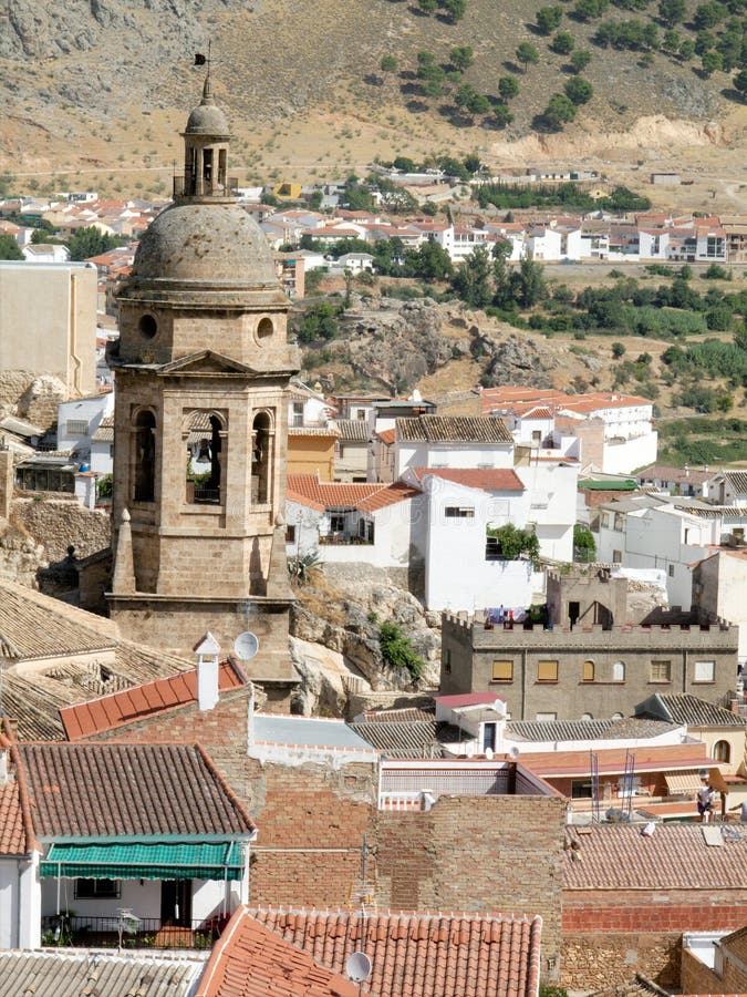 Spanish Church Tower in Loja Stock Image - Image of religion, catholic ...