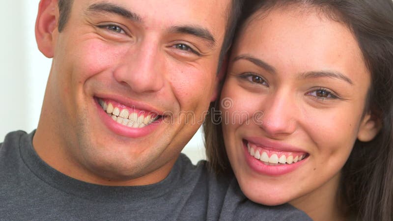 Spanish couple laughing stock video. Video of love, latina - 257839311