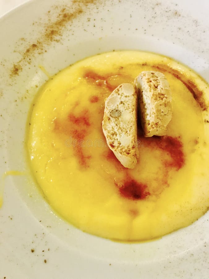 Spanish Crema Catalana stock photo. Image of sugar, cafe - 92820138