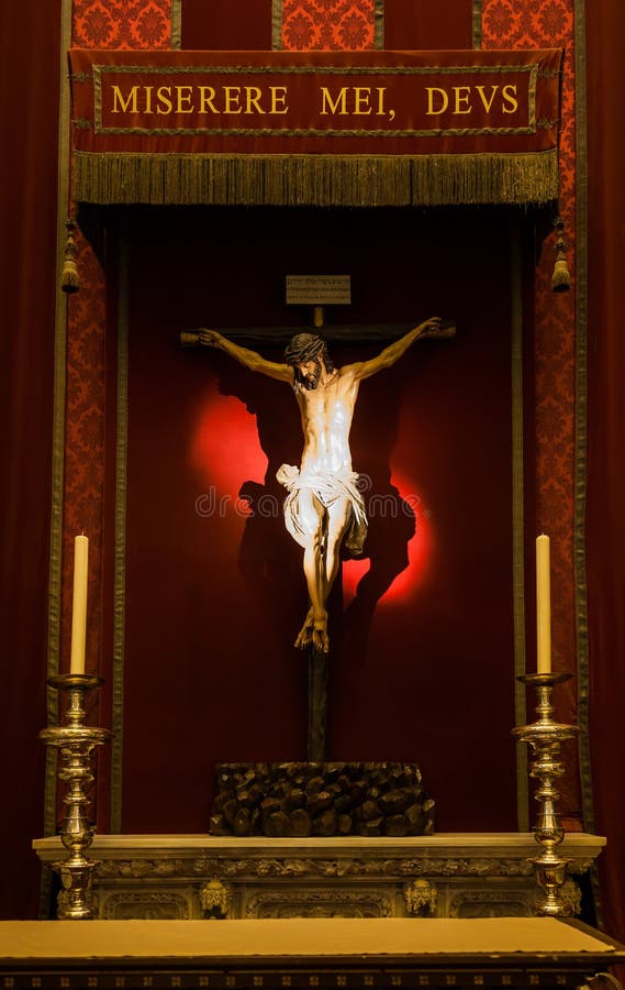 Spanish Crucifix stock photo. Image of antique, history - 47665904