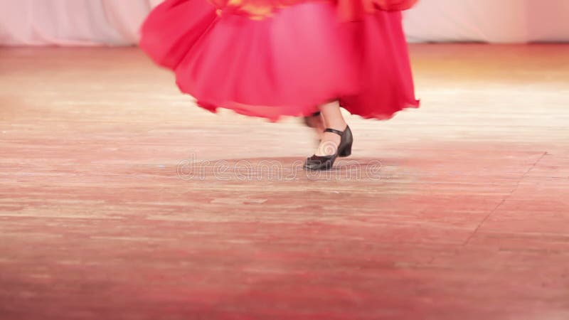 Spanish dance on stage stock footage. Video of background - 64067110