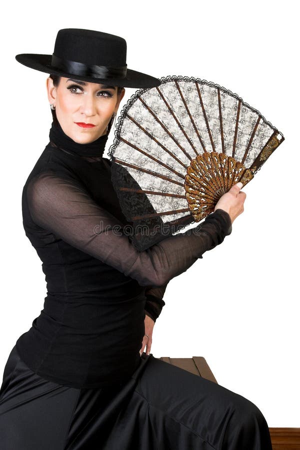 Spanish Dancer stock image. Image of female, face, beautiful - 8959971