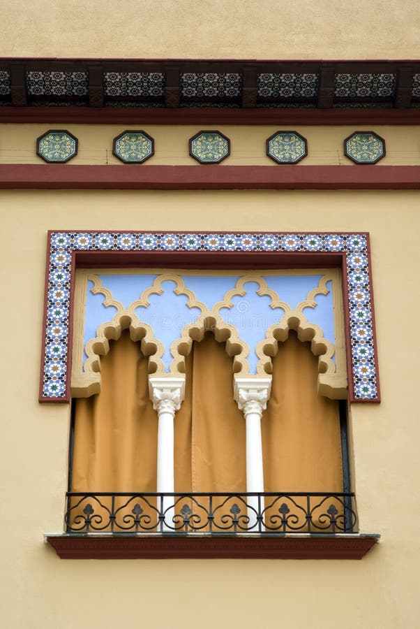 Spanish decorative window stock image. Image of andalusia - 27755671