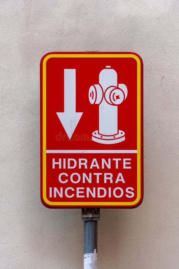 Hidrante Letrero Stock Photos - Free & Royalty-Free Stock Photos from ...