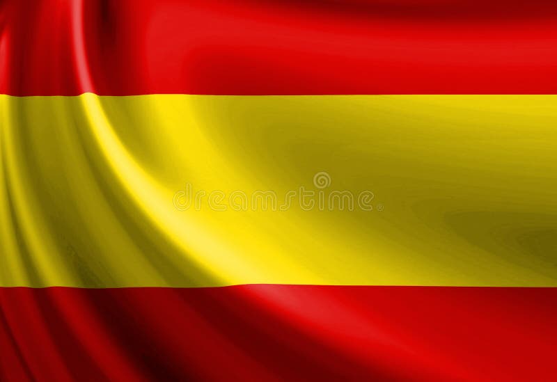 Spanish flag stock illustration. Illustration of patriotic - 4816105