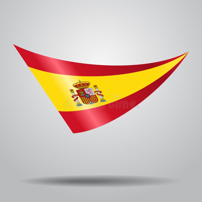 Spanish Flag Background. Vector Illustration. Stock Vector ...