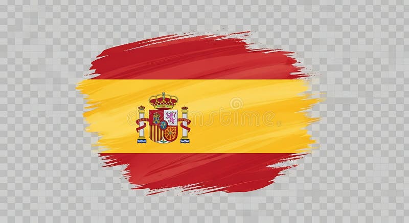 Spanish Flag Brush Stroke Grunge Background Stock Illustrations – 467 ...