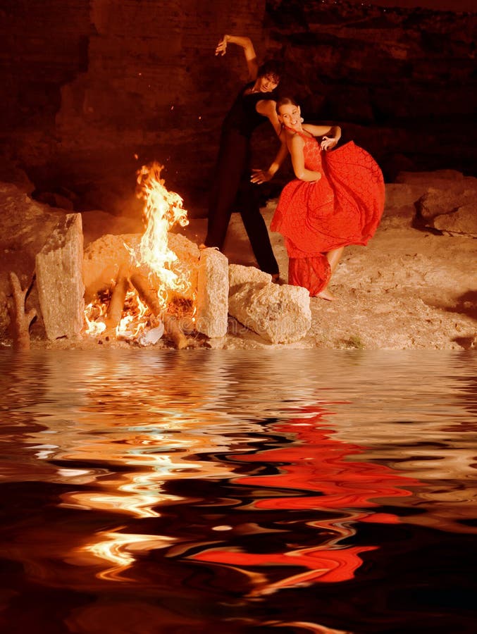 Spanish Flamenco Dancers Dancing Stock Photo - Image of spain ...