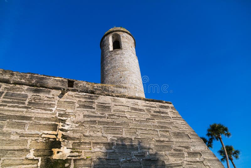 Spanish Fort #8 stock image. Image of architecture, marcos - 43540787