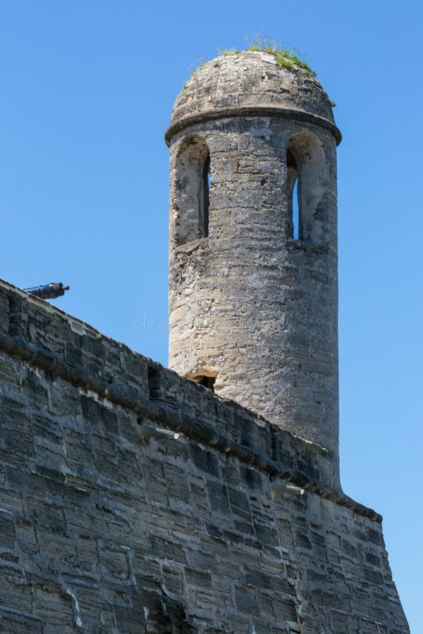 Spanish Fort Tower stock photo. Image of military, fort - 57771572