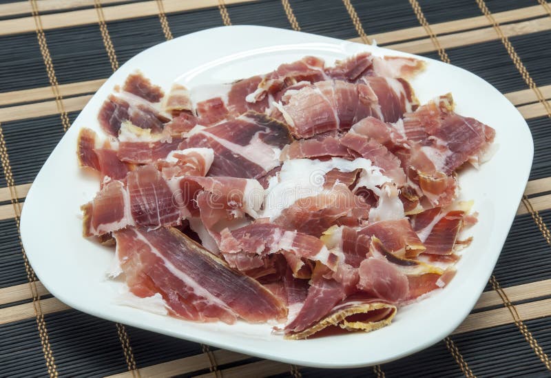 Spanish ham stock image. Image of iberian, meat, healthful - 25406067