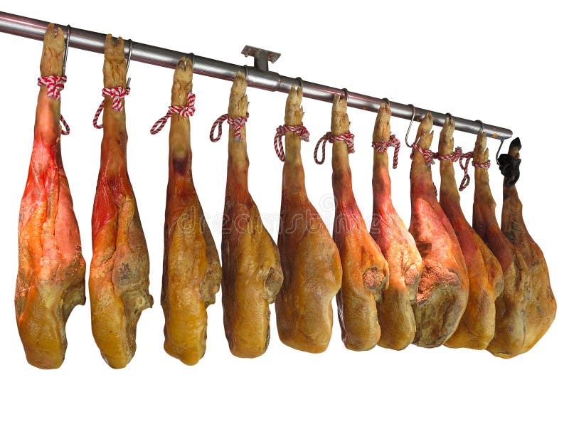 Hanging ham stock image. Image of hanging, delicious - 27223933