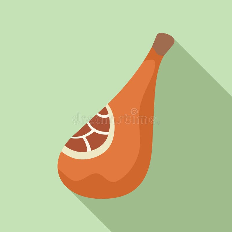 Spanish Jamon Iberico Ham from Spain Isolated on Background Stock ...