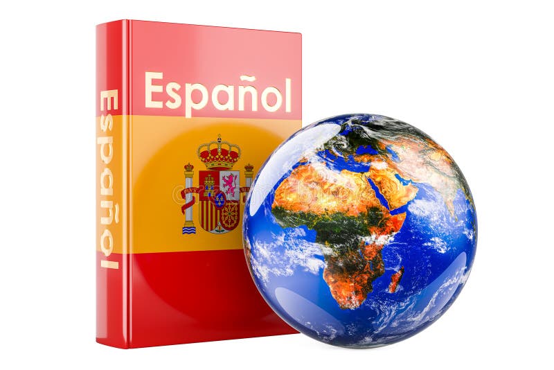 Spanish Language Textbook with Earth Globe. International Lessons and ...