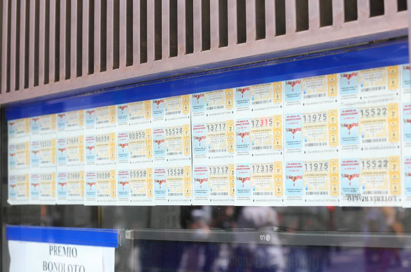 Spanish Lottery Scratch Cards on Wooden Table. Editorial Image - Image ...