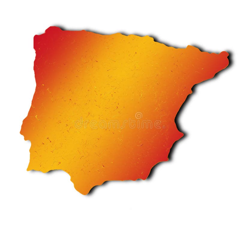 Spanish map stock image. Image of elegant, nuanced, decoration - 7622147