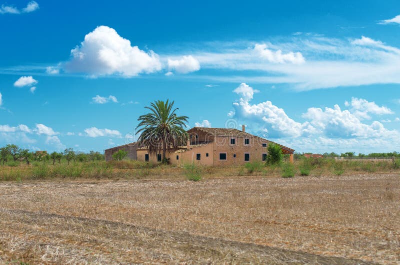 Spanish Medieval Country House. Stock Photo - Image of farm, europe ...