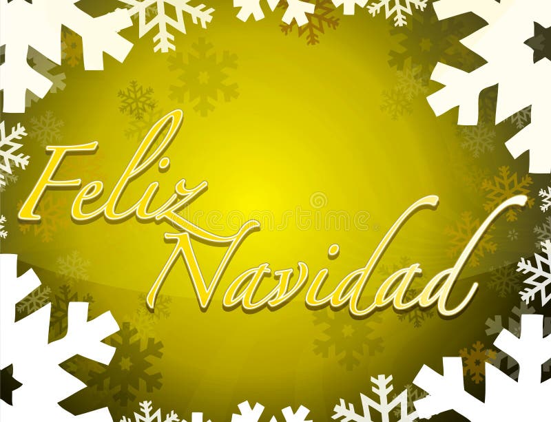 Red Label with Feliz Navidad Stock Image - Image of greeting, christmas ...