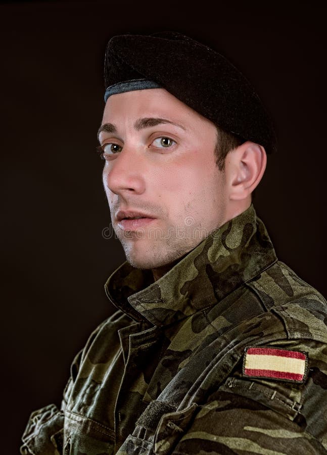 Spanish military stock image. Image of smiling, male - 41497625