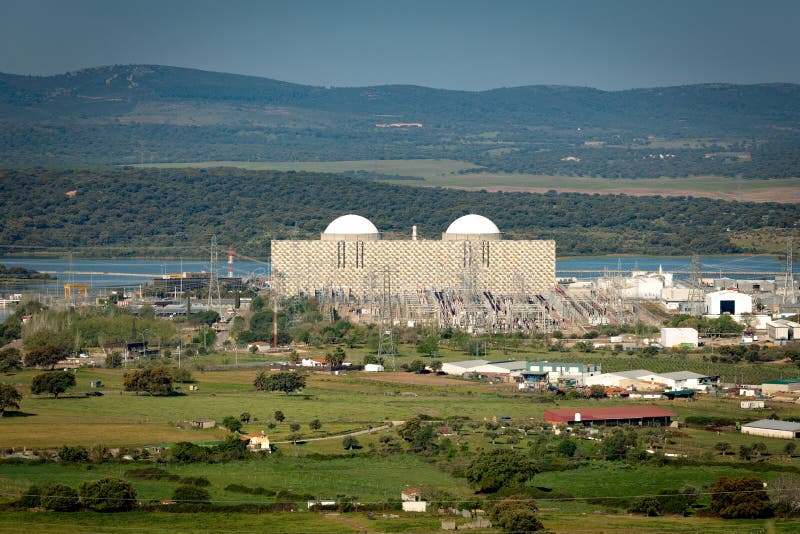 Spanish Nuclear Power Plant Stock Image - Image of nuclear, danger ...